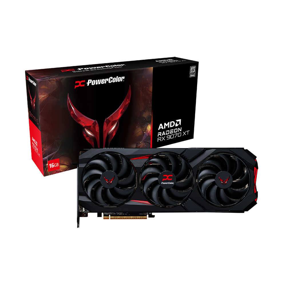 AMD Radeon RX 9070 XT/RX 9070搭載グラフィックカード、「Red AMD Radeon RX 9070 XT/RX 9070搭載グラフィックカード、「Red